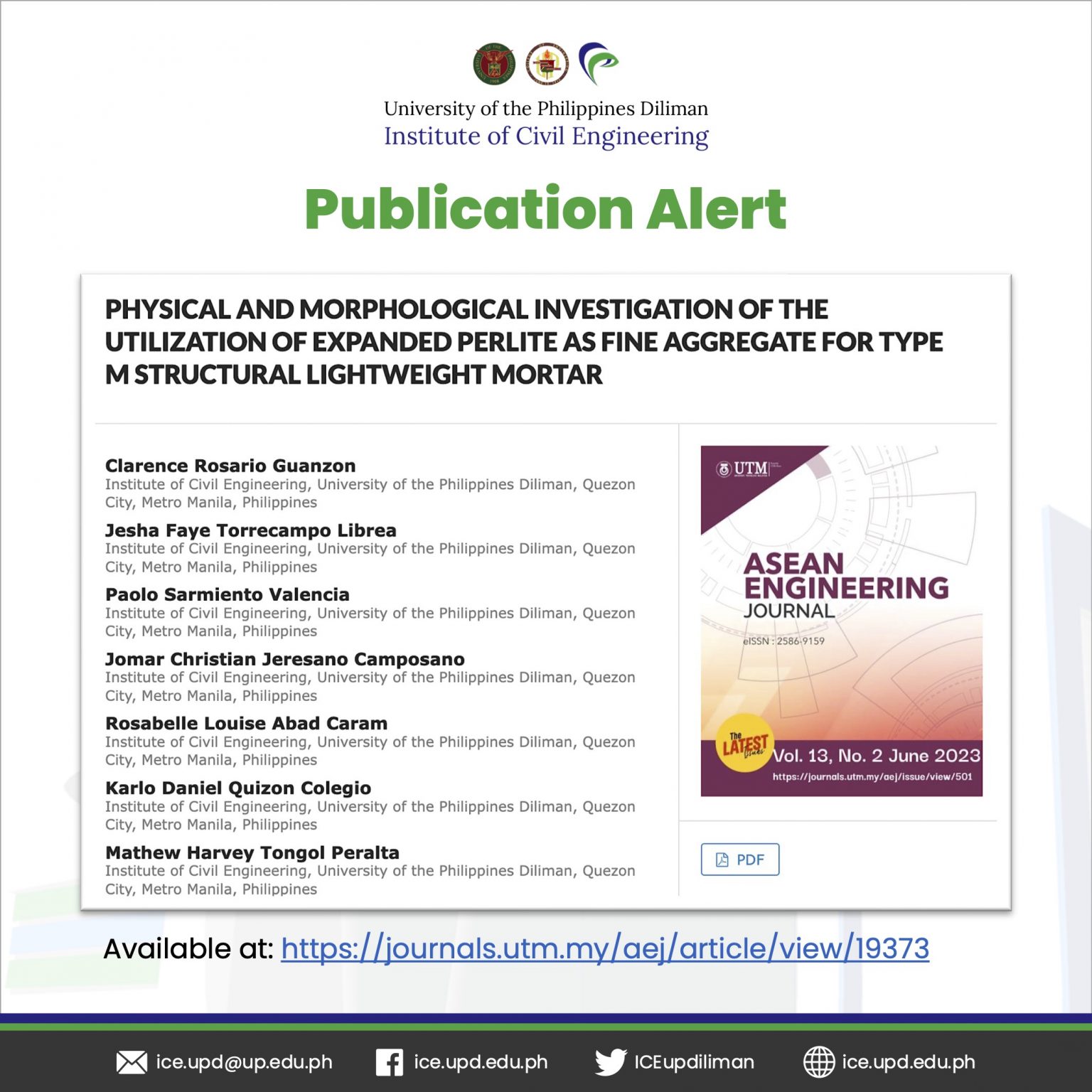 Publication Alert: Project ExPerlite publishes a paper on the ...